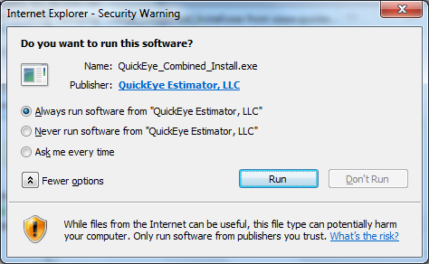QuickEye Installation Guide